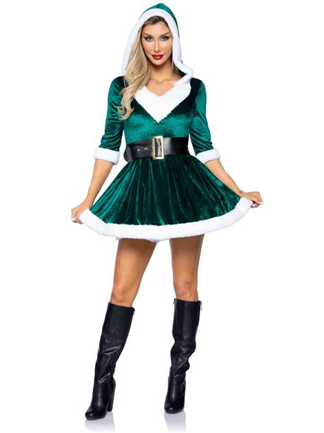 Mrs Claus Costume Sexy Christmas Dress Leg Avenue