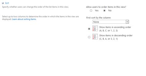 Infopath Powershell Script To Set Sorting On Hyperlink Column Sharepoint List View
