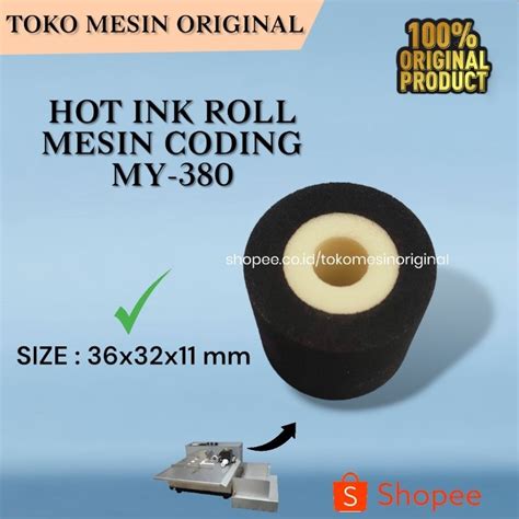 Jual Hot Ink Roll Tinta Mesin Coding My 380 Shopee Indonesia
