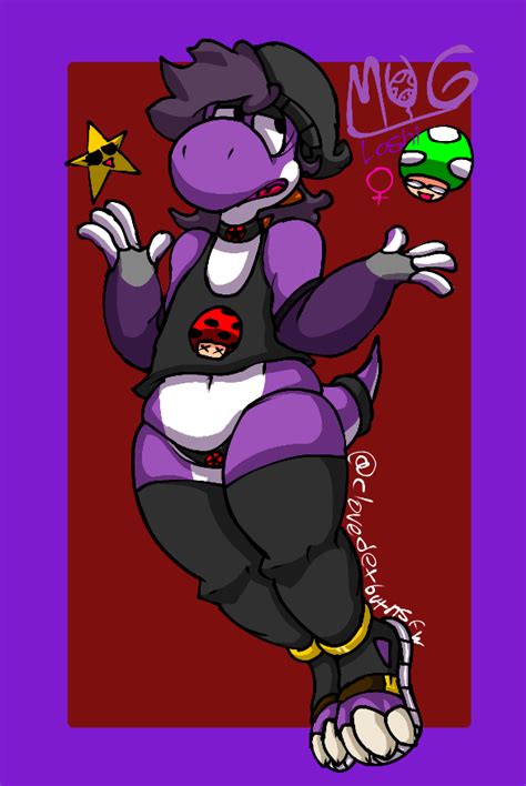 Rule 34 Belly Big Thighs Black Cap Black Panties Black Topwear Choker Claws Clovedex Artist