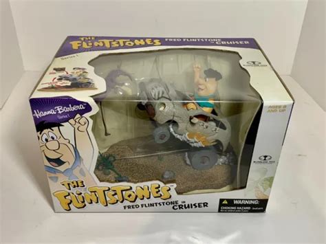 Mcfarlane Toys Series 1 The Flintstones Fred In Cruiser Hanna Barbera