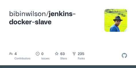 github bibinwilson jenkins docker slave