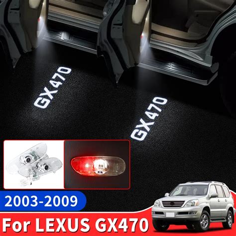 2003 2009 렉서스 Gx470 Gx 470 액세서리 업그레이드 임계 값 예의 램프 자동차 도어 라이트 인테리어 교체