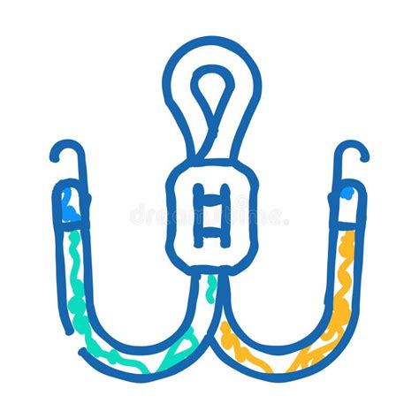 String For Glasses Icon Doodle Illustration Stock Vector Illustration Of Sivtsev Temples