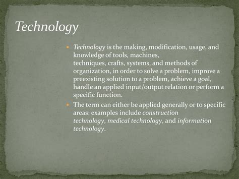 Ppt Technological Environment Powerpoint Presentation Free Download