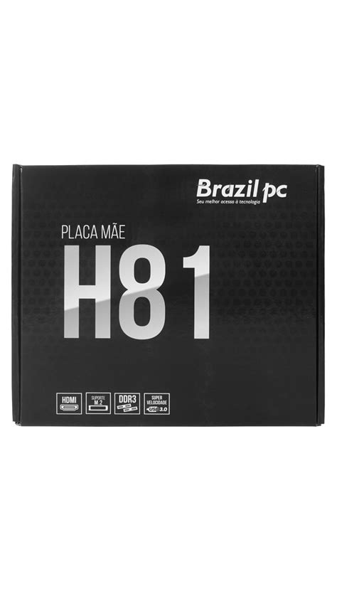 PLACA MAE DESK BRAZILPC 1150 BPC H81M 2 G Brazil PC