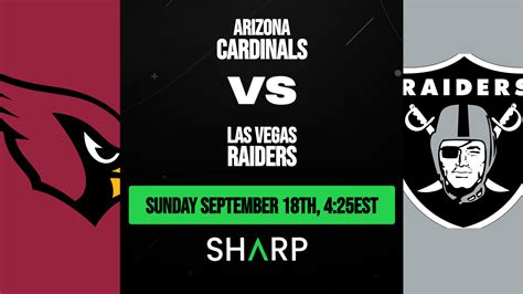 Arizona Cardinals Las Vegas Raiders Matchup Preview September 18th