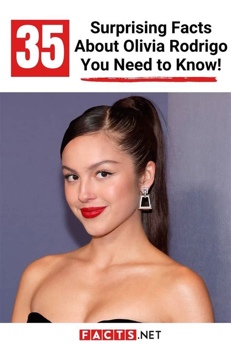 Surprising Facts About Olivia Rodrigo You Need To Know Celebrity Facts Surprising Facts