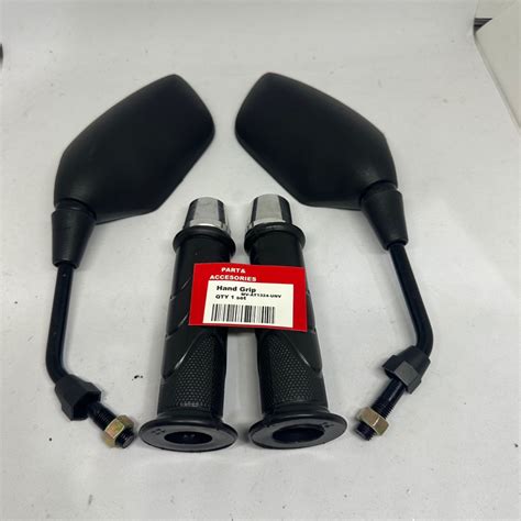 Jual PAKET MURAH SPION MODEL HONDA PCX PLUS JALU STANG PCX CROME DAN PLUS GRIP HONDA