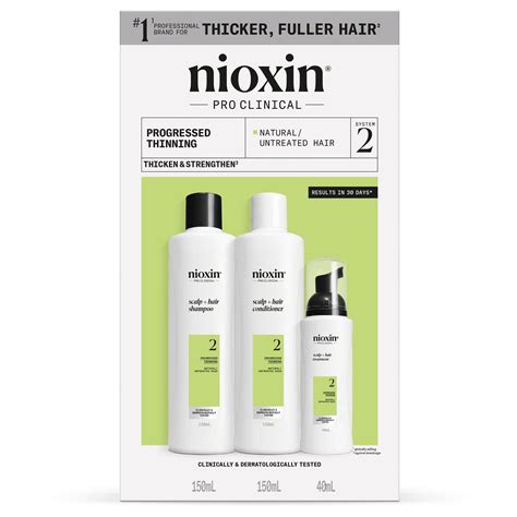 Nioxin Products Nioxin Supplier And Distributor System 2 Trio Kit 1