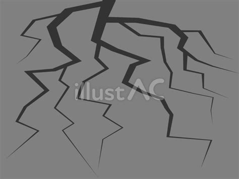 地割れイラスト No 24754647｜無料イラスト・フリー素材なら「イラストac」