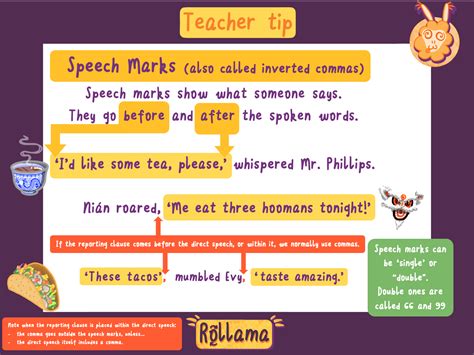 Wrong A Rama Speech Marks