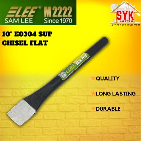 Syk Samlee E0304 10 Inch Sup Flat Chisel Breaker Concrete Simen Chisel