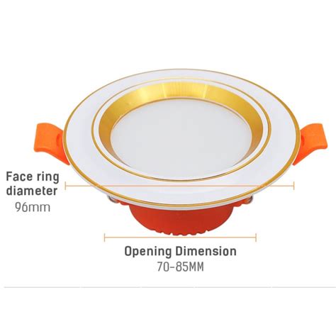 Jual Lampu Downlight LED 5 Watt Waseo Putih Dan Warm White Shopee Indonesia