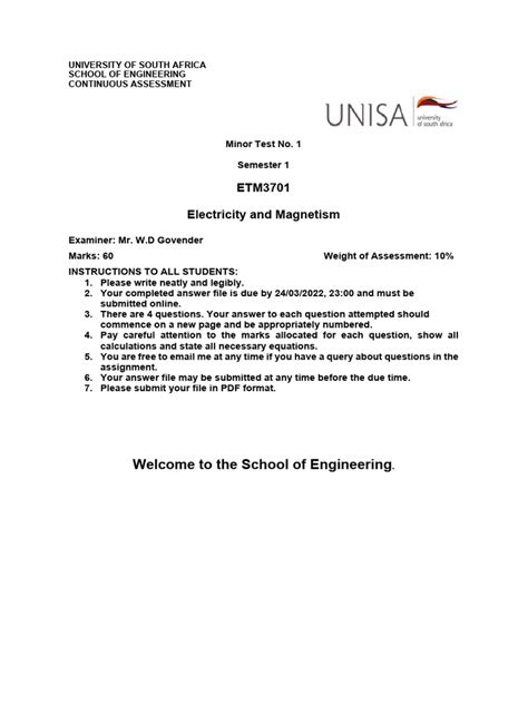 2022 s1 etm3701 minor test 1 pdf physics geometry