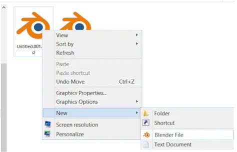 Adding An Item To The Windows Explorer Context Menu New Blend File