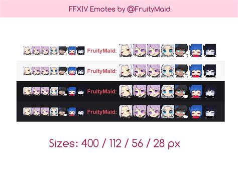Ffxiv Emotes Ancients 2 Etsy