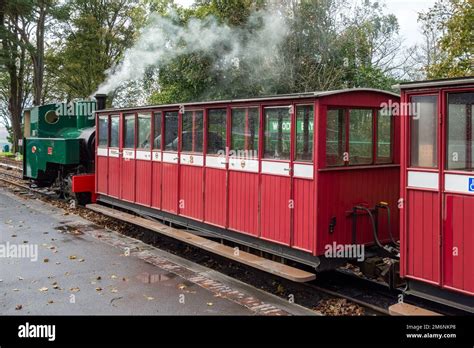 Woody Bay Devon Uk October 19 Lynton And Barnstaple Steam Railway