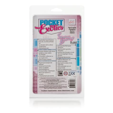 Pocket Exotic Snow Bunny Bullet Pink
