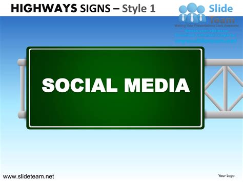 Highway Freeway Exit Signs Billboards Signs Style Design 1 Powerpoint Ppt Templates Pdf