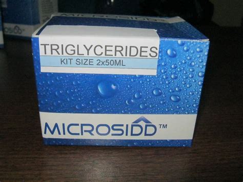 Microsidd Triglycerides Test Kit At ₹ 750 Kg Triglyceride Kit In