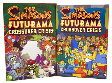 The Simpsons Futurama Crossover Crisis Comic Books Crossover Know