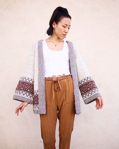 Ravelry Boho Style Mosaic Cardigan Pattern By Irene Lin