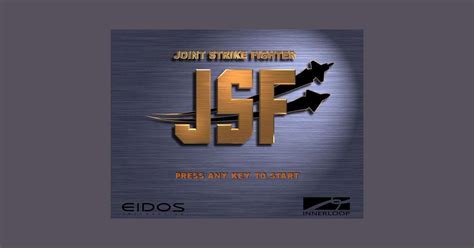 Jsf Joint Strike Fighter Video Game Videogamegeek