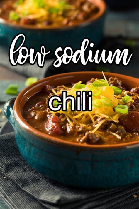 Low Sodium Slow Cooker Chili Artofit