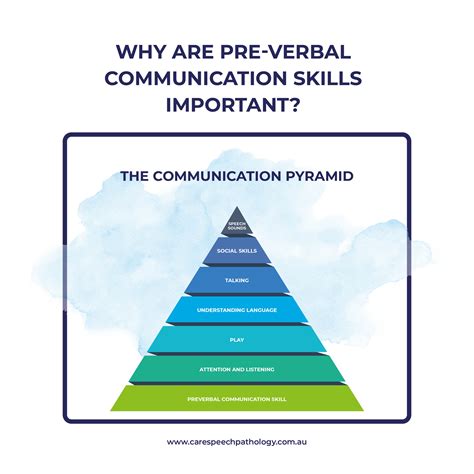The Communication Pyramid Provides Care Speech Pathology