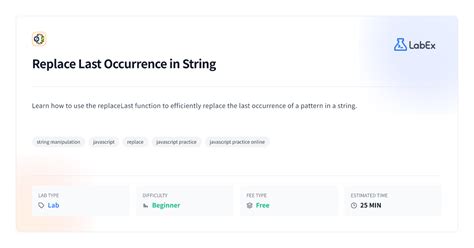 Replace The Last Occurrence In A String Labex