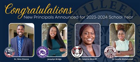 Killeen Isd Announces New Campus Leadership