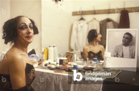 Image Of Rome 1982 Theater Actress Concetta Barra In Her Dressing Room