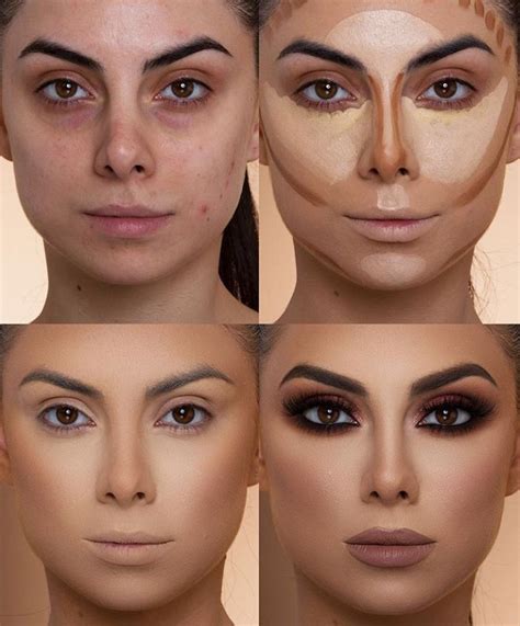 Contouring Contornos Para Tu Cara Makeup For Beginners Simple
