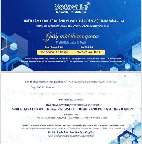 The Technical Workshop Surfactant For Wafer Sawing Laser Grooving And