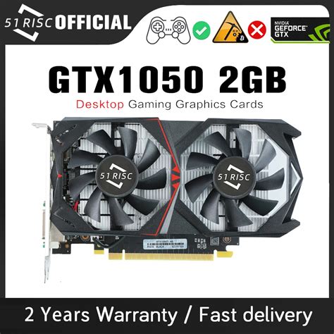 Купить Алиэкспресс Sheli 51risc Graphics Card Gtx1050 2gb 128bit