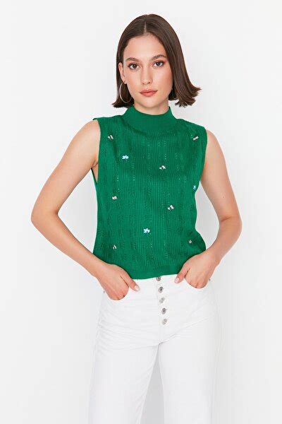 Trendyol Collection Sweater Vest Purple Regular Fit Trendyol