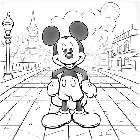 Desenhos Do Mickey Para Colorir Nutrinat