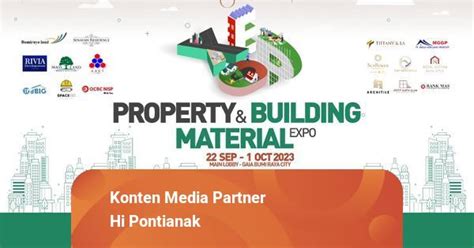 Gaia Mall Pontianak Gelar Property And Building Material Expo Pekan Ini