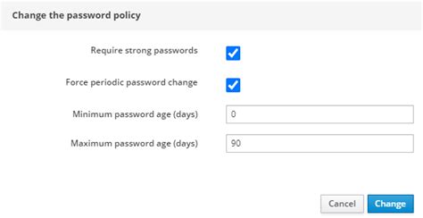 password policies support nethserver community