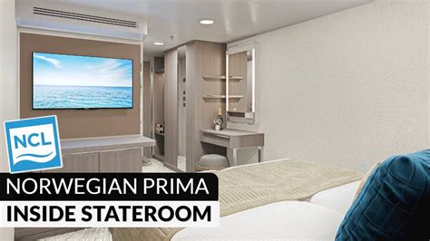 Norwegian Prima Inside Stateroom Walkthrough Tour And Review 4k Ncl