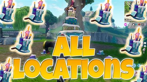 Fortnite Birthday Cake Locations Ign Fortnite Season 9 Opening