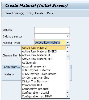 SAP MM Material Master Create Material Master Record In SAP Step By Step LearntoSap Com