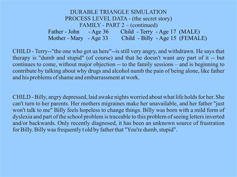 Drama Triangle Simulation Ta Tutor