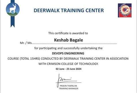 Devops Deerwalk Linux Keshab Bagale