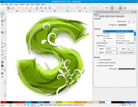 О редакторе векторной графики Inkscape