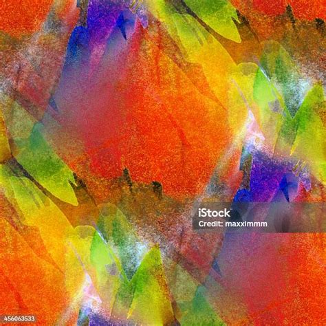 배경 원활한 워터컬러 애니메이션 빨간색 노란색 초록색 Abstra 0명에 대한 스톡 벡터 아트 및 기타 이미지 0명 다중 색상 모던 양식 Istock