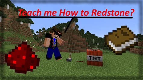 Teach Me How To Redstone Basic Tips Ep01 Youtube