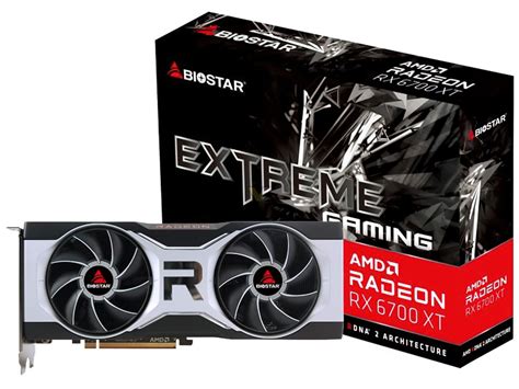 Biostar предлагает разогнанную видеокарту RX 6700 XT референсного образца
