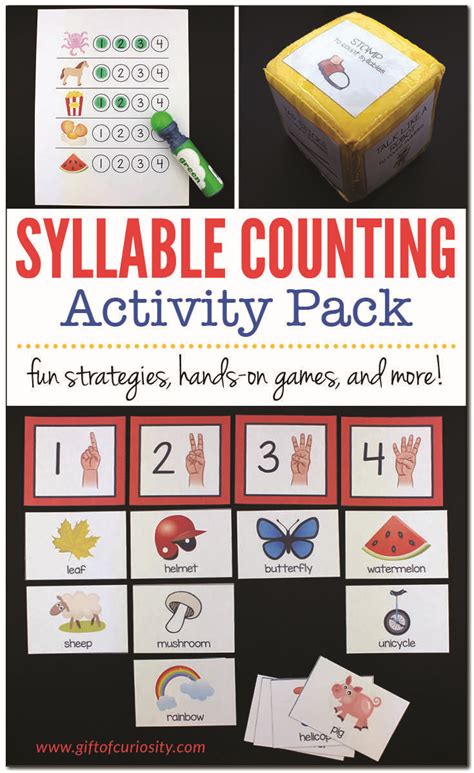 How To Teach Syllable Counting Teaching Syllables Syllable Games How To Teach Syllable Counting Teaching Syllables Syllable Games